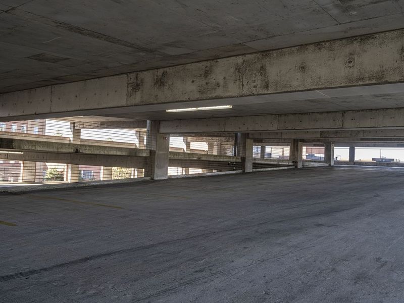 Urban Parking Space in City with Modern Architecture HDRi Maps and ...