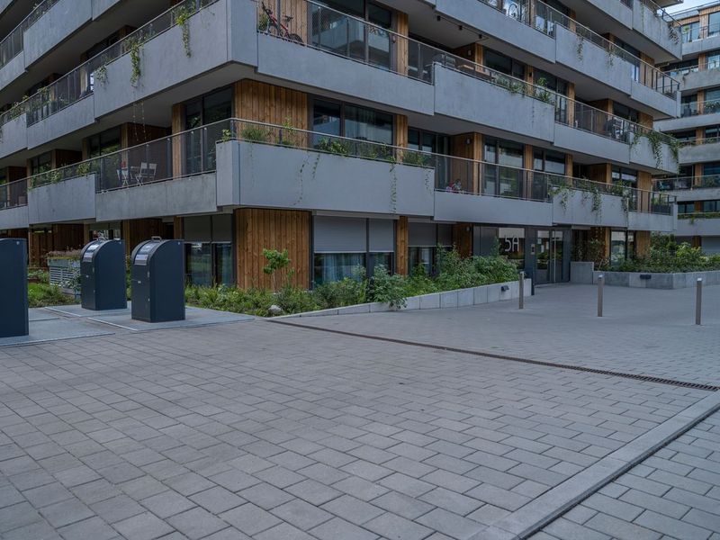 Urban Residential Area in Germany HDRi Maps and Backplates