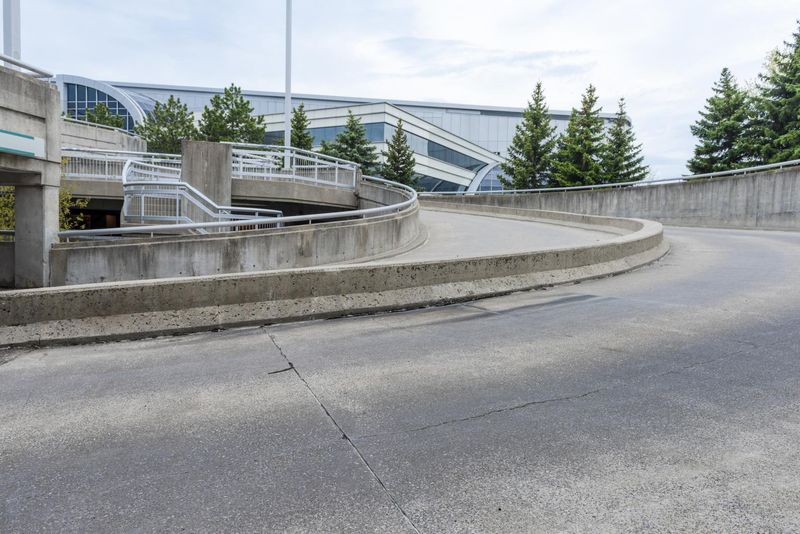 Urban Road Architecture in Ontario under Grey Sky HDRi Maps and Backplates