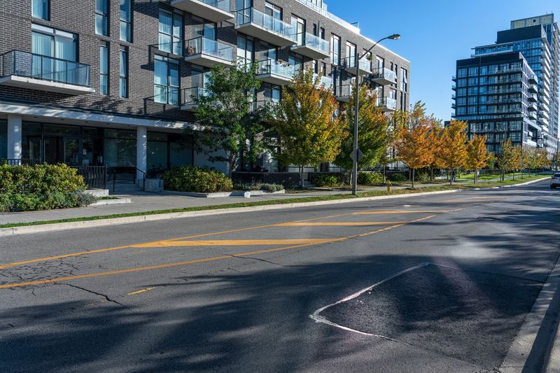 Urban Streetscape in Toronto, Ontario, Canada