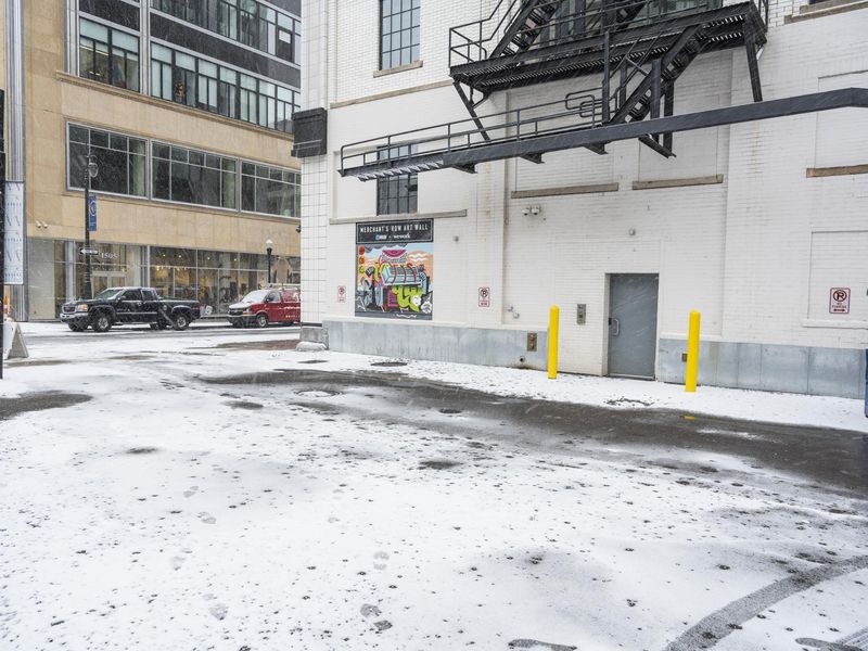 Urban Winter Scene in Detroit - HDRi Maps and Backplates