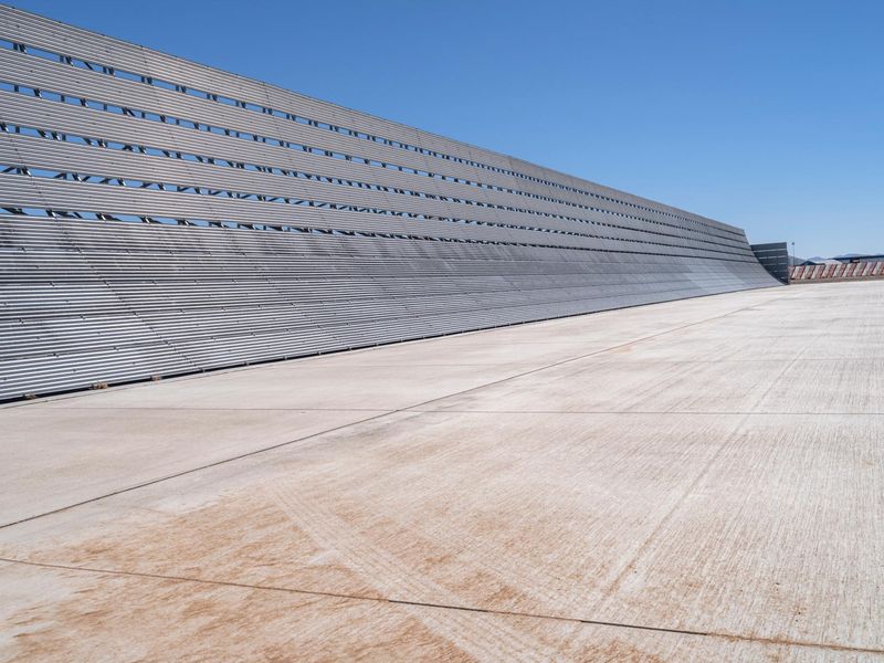 USA Architecture: Metal Wall and Roof Design HDRi Maps and Backplates