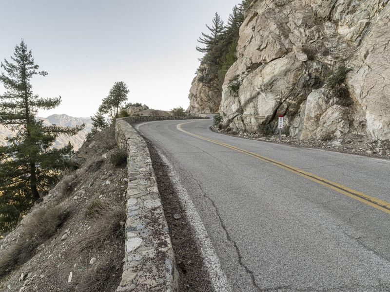 USA: Clear Sky on a Rugged Road in Nature's Landscape HDRi Maps and ...