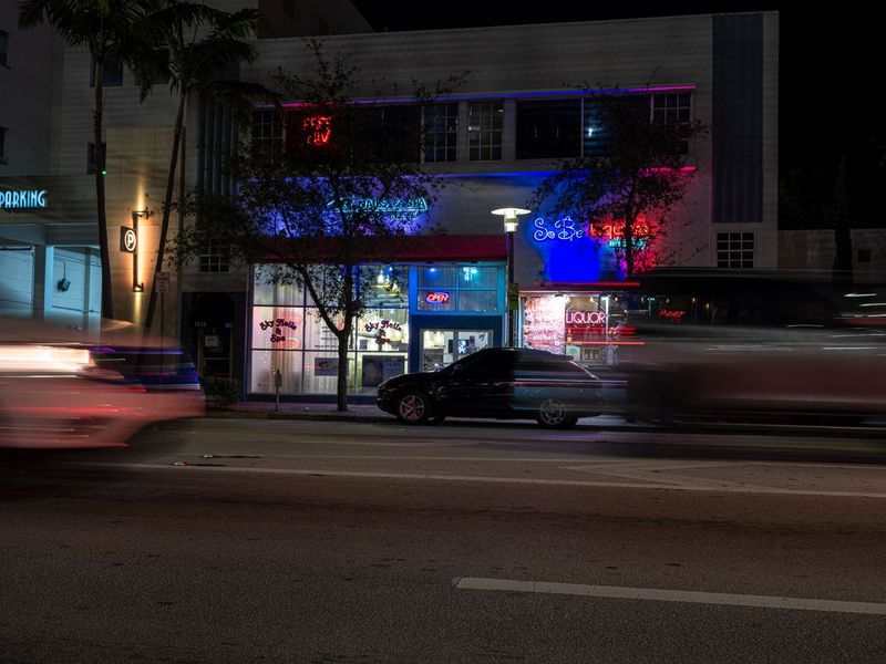 USA, Florida, Miami: A City Alive with Neon Lights at Night - HDRi Maps ...