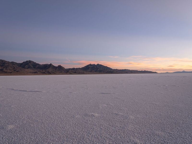 USA High Desert Snow Covered Landscape HDRi Maps and Backplates