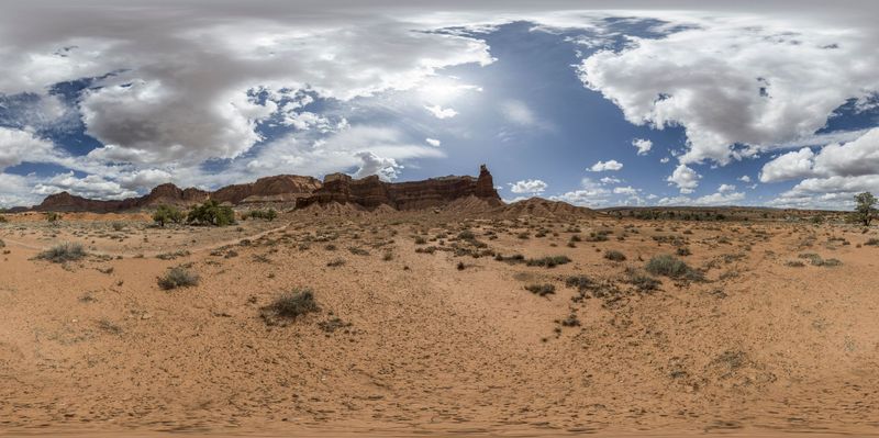 USA's Open Space: Dirt and Gravel Surfaces - HDRi Maps and Backplates