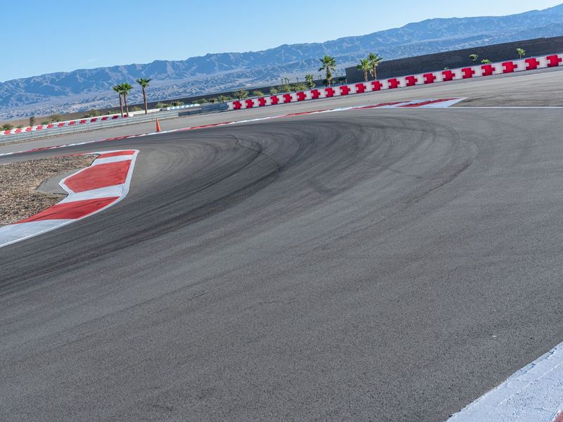 USA Race Track: Clear Sky Day HDRi Maps and Backplates