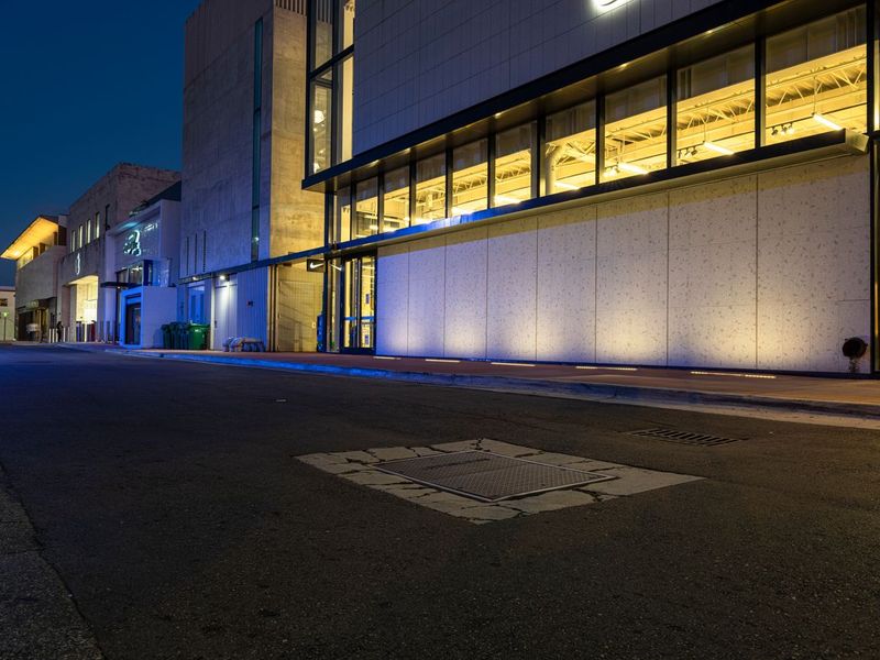 USA Urban Design: Miami Beach's Street Light Illuminates the Night HDRi ...