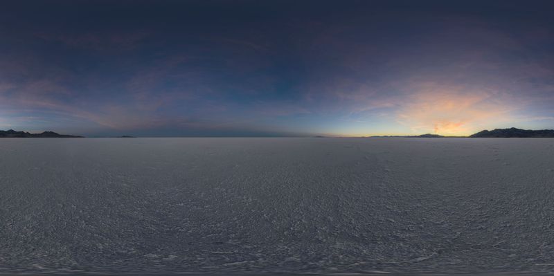 Utah's Bonneville Speedway: A Landscape of Salt and Sand HDRi Maps and ...