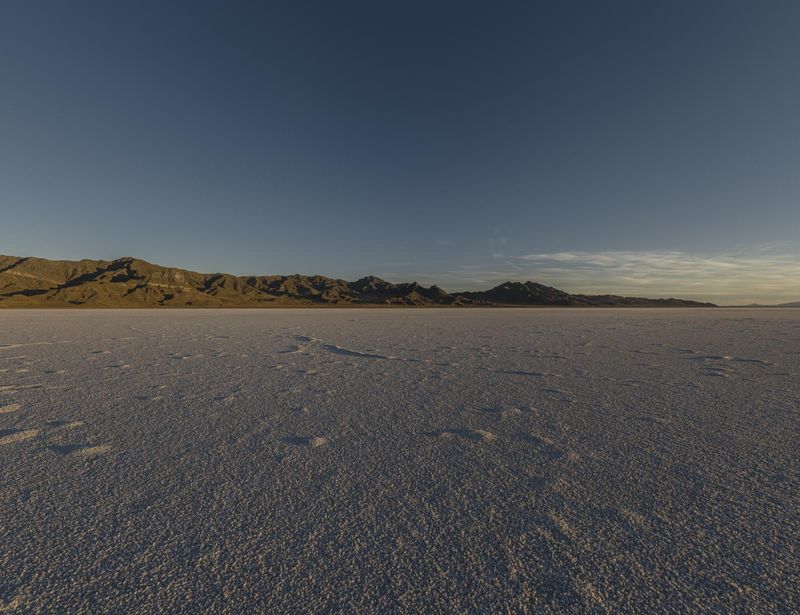 Utah Dawn Over Mountain, Sand, and Salt Lake - HDRi Maps and Backplates