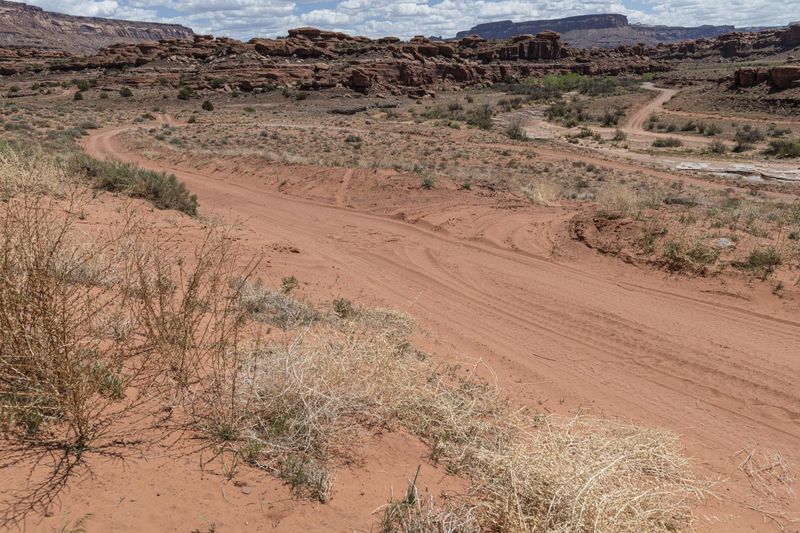 Utah Desert Landscape Off Road Track HDRi Maps and Backplates