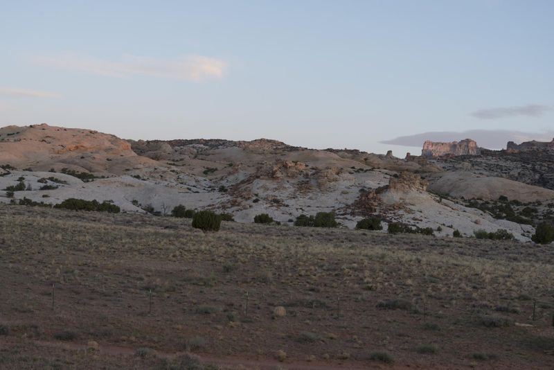Utah Desert Landscape: Red Rock Aeolian Landforms HDRi Maps and Backplates