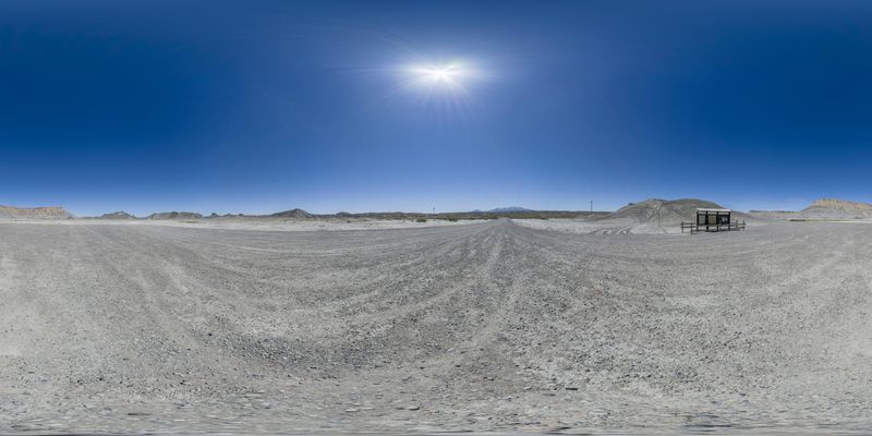 Utah Desert Landscape: Sand and Mountains HDRi Maps and Backplates