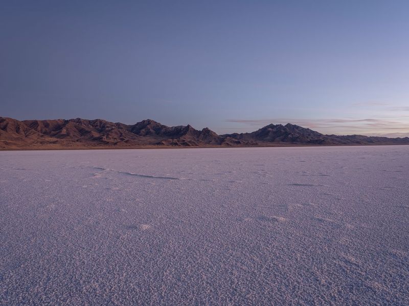 Utah Desert Snow Covered Landscape HDRi Maps and Backplates
