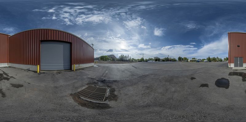 Utah Farmland: A Home in the Open Space - HDRi Maps and Backplates