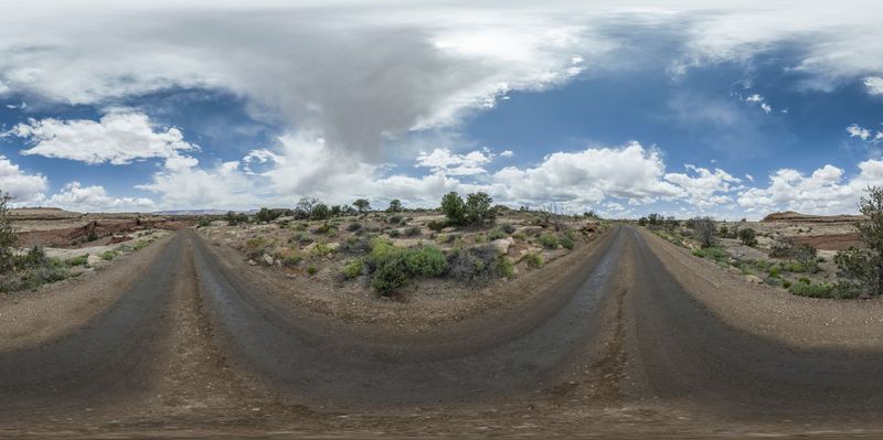 Utah's Gravel Street: Exploring the Natural Landscape HDRi Maps and ...