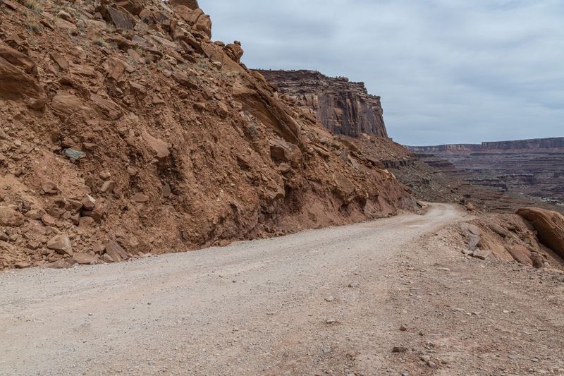 Utah Landscape: Rugged Rock Wall in the Desert HDRi Maps and Backplates
