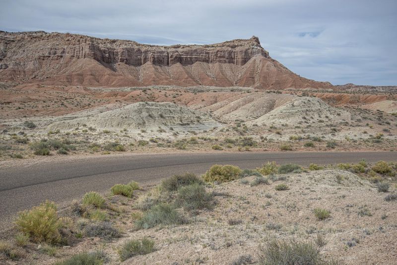 Utah Motorcycle Ride through Desert Landscape HDRi Maps and Backplates