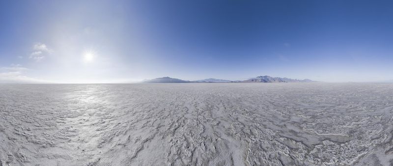 Utah Mountain Desert: Winter Landscape HDRi Maps and Backplates