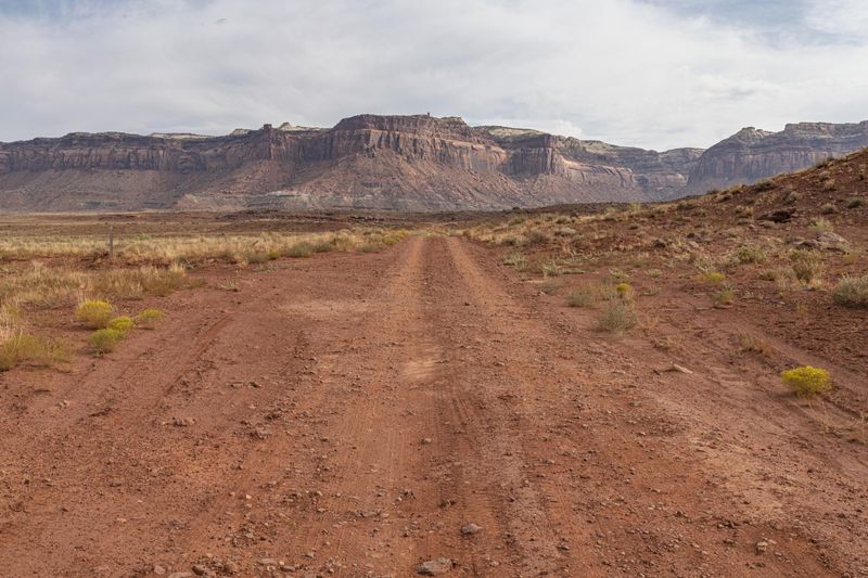 Utah Mountain Road with Gravel and Vegetation HDRi Maps and Backplates