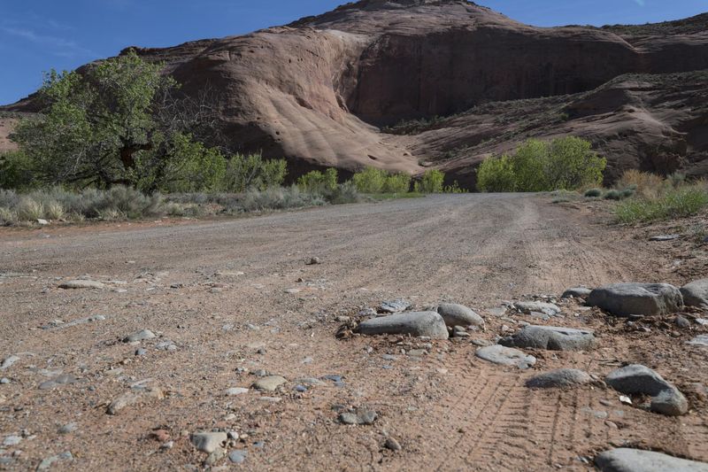 Utah Red Rock Desert Off-Road Track HDRi Maps and Backplates