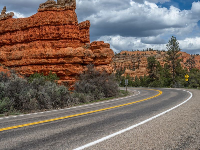 Utah's Red Rock Landscape: A Scenic Road Trip HDRi Maps and Backplates