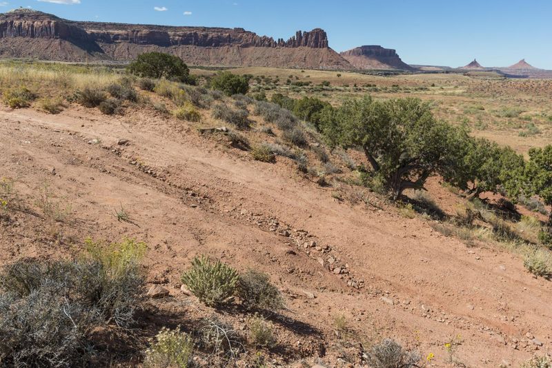 Utah's Red Rock Landscape Under Clear Sky HDRi Maps and Backplates
