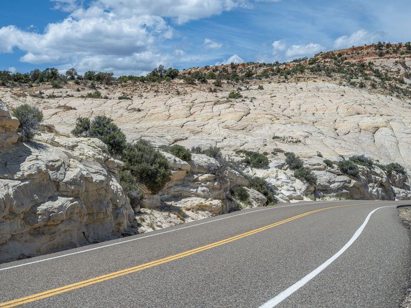 Utah Road: A Scenic Landscape with Beautiful Clouds HDRi Maps and ...