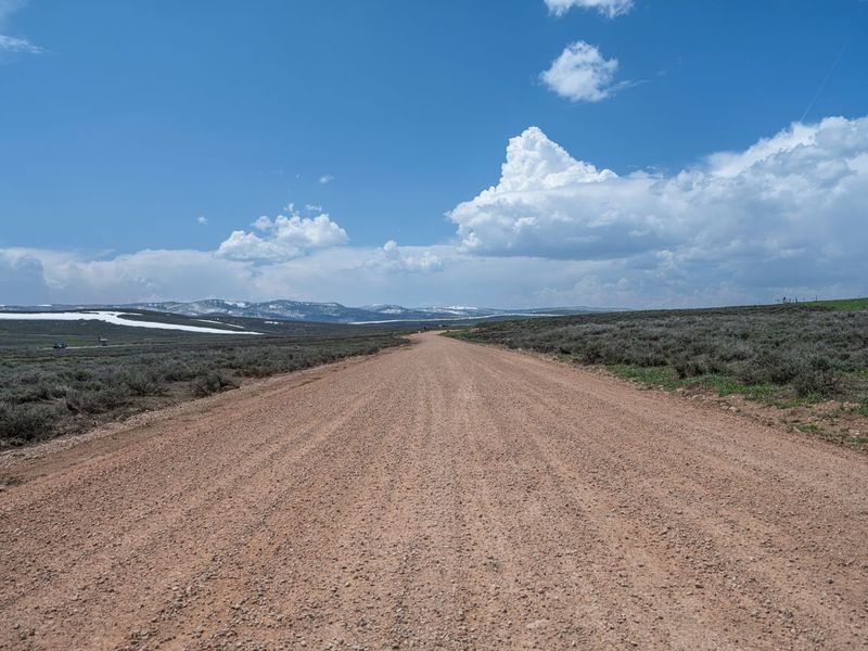 Utah Rural Landscape: A Scenic Dirt Road HDRi Maps and Backplates