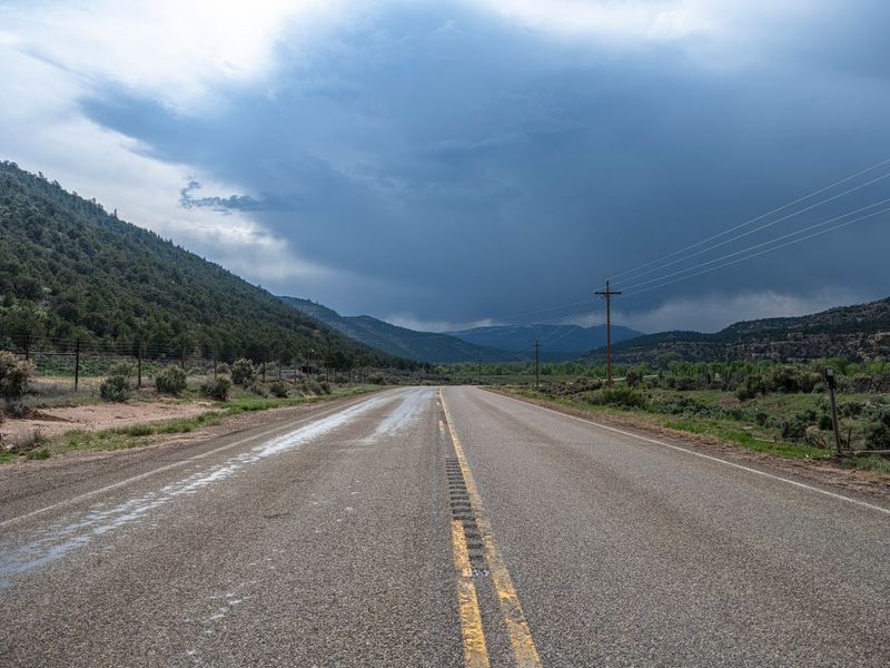 Utah Rural Landscape: A Straight Road Through Nature HDRi Maps and ...