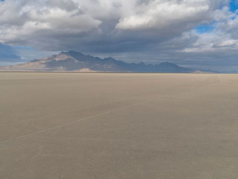 Utah's Salt Lake Landscape: A Mountain View HDRi Maps and Backplates