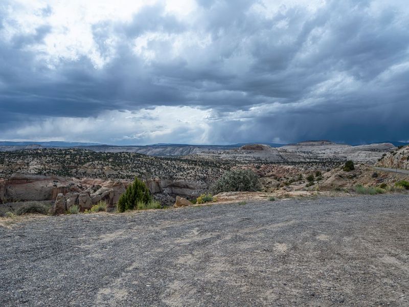 Utah Scenic Landscape: Asphalt Road Amidst Open Space HDRi Maps and ...