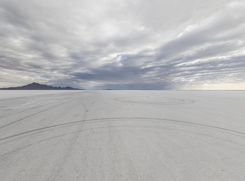 Utah Snow-Covered Mountains: Dramatic Landscape HDRi Maps and Backplates