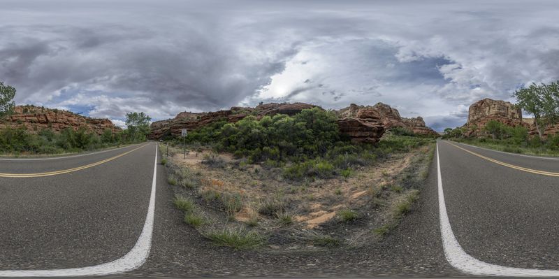 Utah's Straight Road: Capturing the USA's Beautiful Landscape HDRi Maps ...