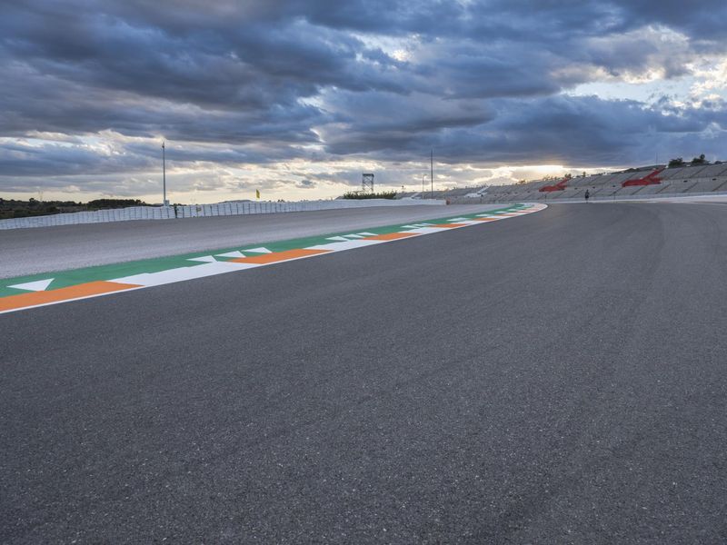 Race track in Valencia, Spain with dramatic mountain backdrop HDRi Maps ...