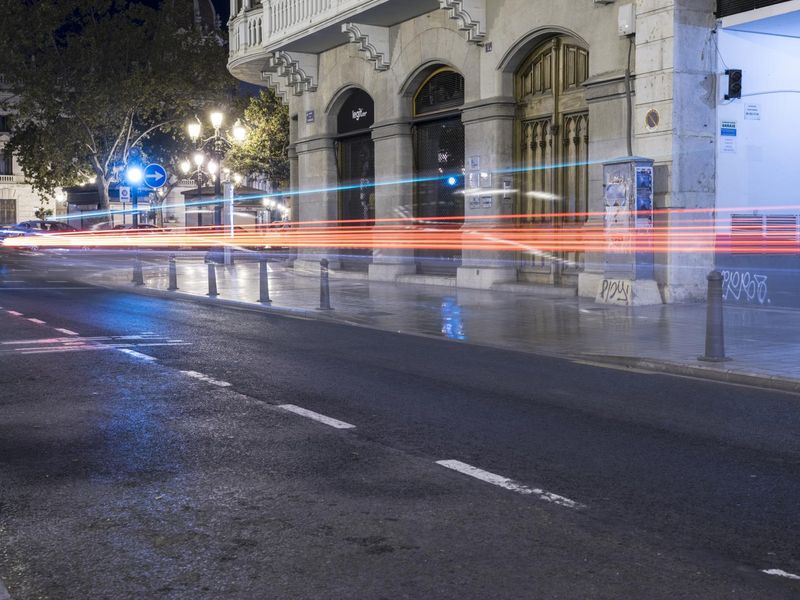 Valencia, Spain: Night Time Architecture HDRi Maps and Backplates