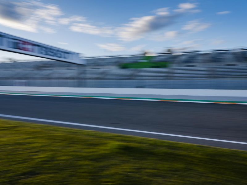 Valencia Spain Race Track Daytime HDRi Maps and Backplates
