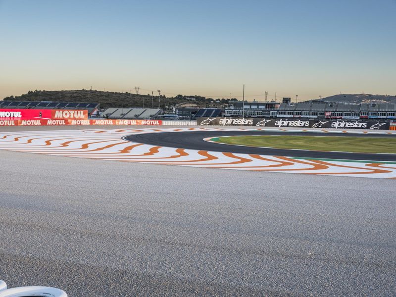Valencia Spain Racing Track at Sunset HDRi Maps and Backplates