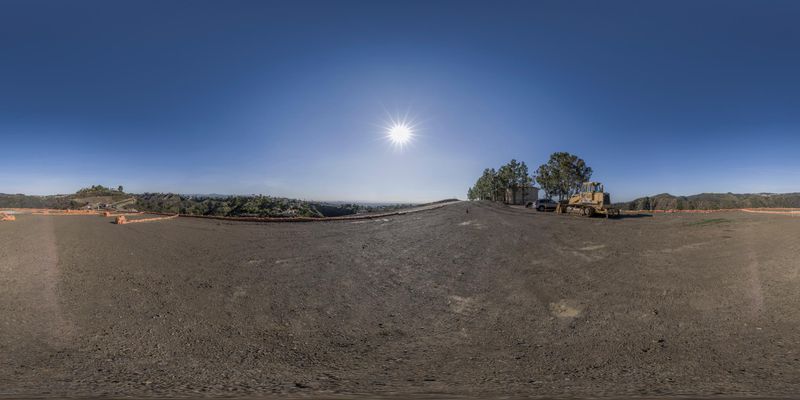 Village Among Hills and Cliffs: A Glimpse into Ancient History HDRi ...