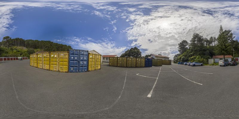Industrial Storage Containers in Wellington, New Zealand HDRi Maps and ...