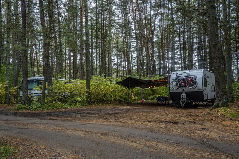 Wet Road in Rural Ontario, Canada HDRi Maps and Backplates