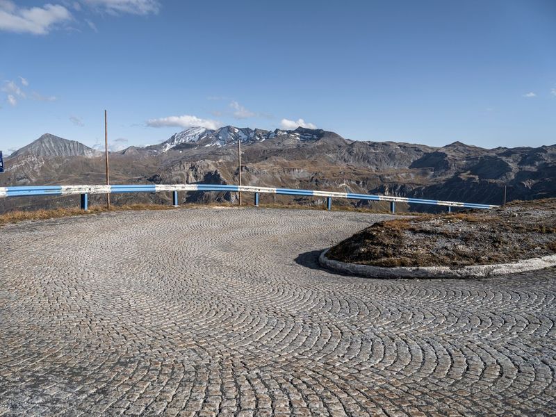 Winding Cobblestone Walkway in Europe HDRi Maps and Backplates