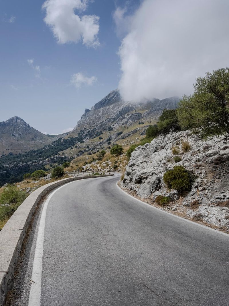 Winding Road through Spanish Mountains with Scenic View HDRi Maps and ...