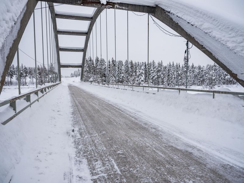 Winter Bridge in Sweden - HDRi Maps and Backplates