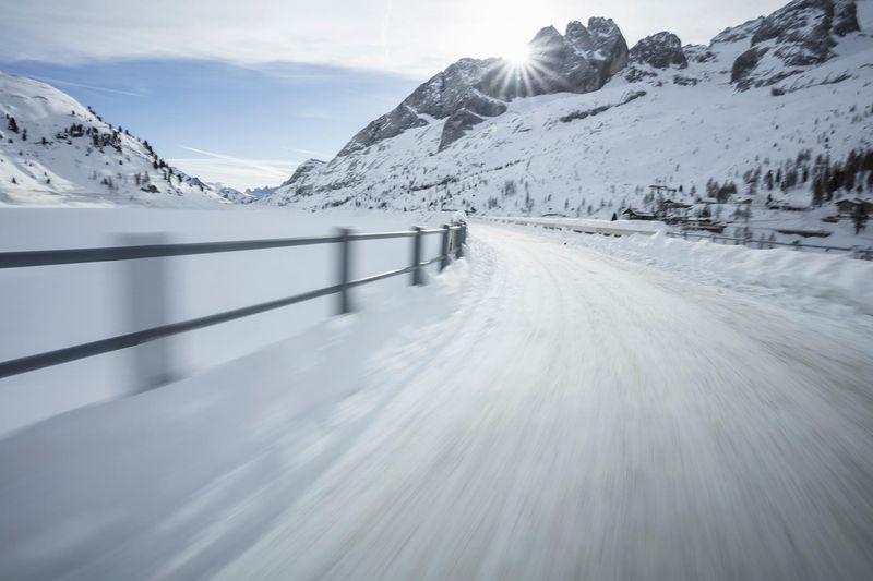 Winter Landscape: Nature in a Rural Scene HDRi Maps and Backplates