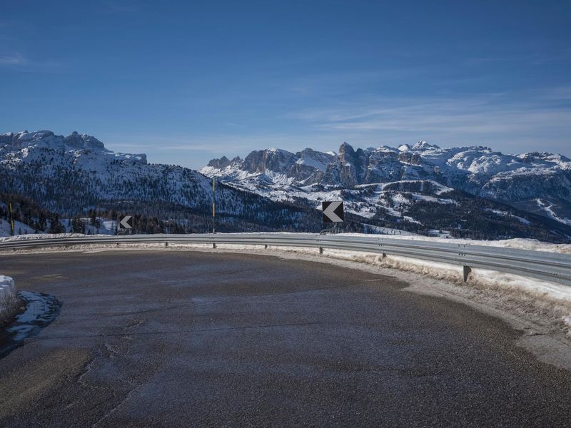 Winter Road in the German Highlands