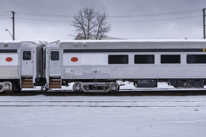 Winter Transportation in Toronto, Canada HDRi Maps and Backplates