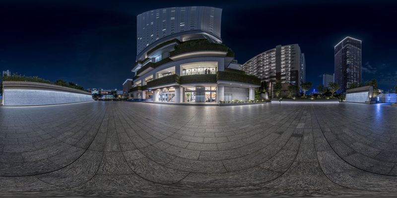 Yokohama, Japan at Night: City Lights Illuminate the Urban Landscape ...