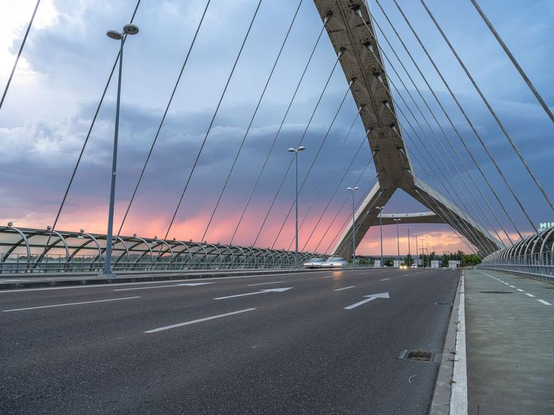 Zaragoza, Spain: A Modern Bridge in Urban Design - HDRi Maps and Backplates
