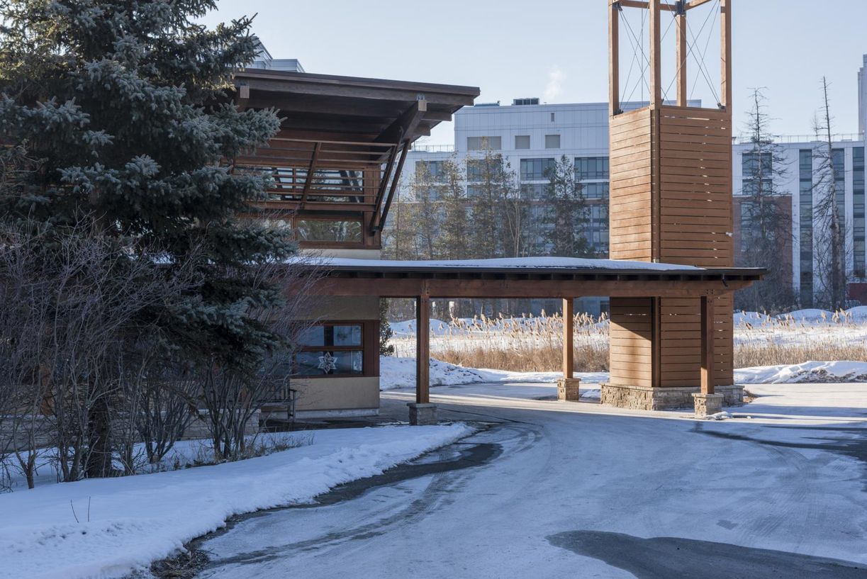 Winter Architecture in Ontario City